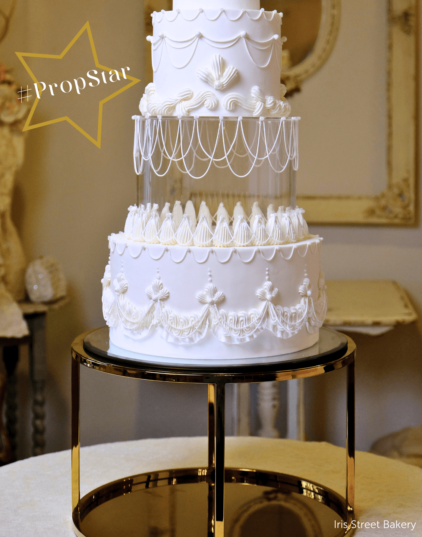 14” Round Plinth Cake Stand | Prop Options