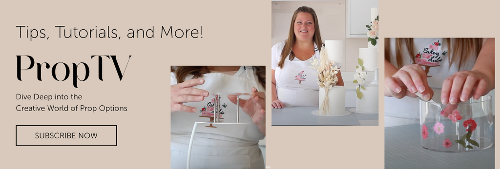 Cake Stands, Tier Separators & Baking Accessories - Prop Options