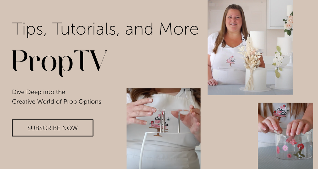 Cake Stands, Tier Separators & Baking Accessories - Prop Options