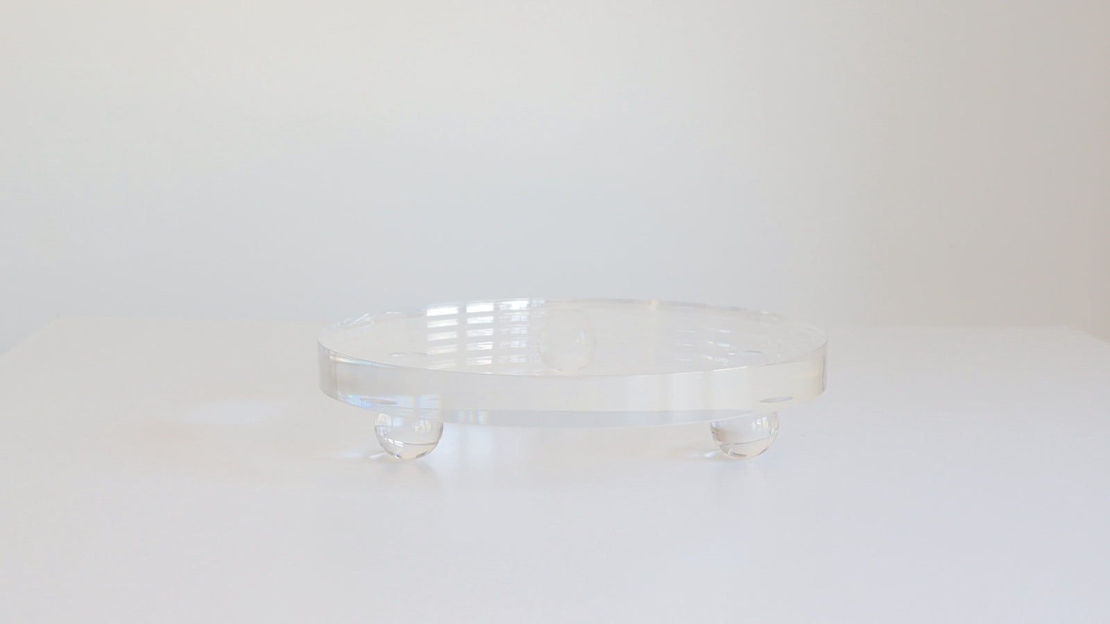 The Stage - Acrylic Footed Cake Stand | Prop Options