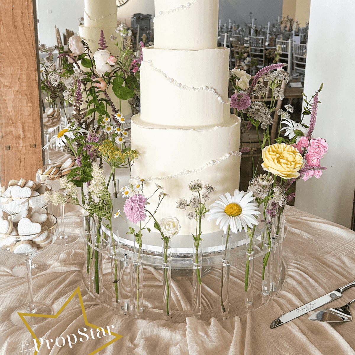 The Floral Crown Cake Stand | Prop Options
