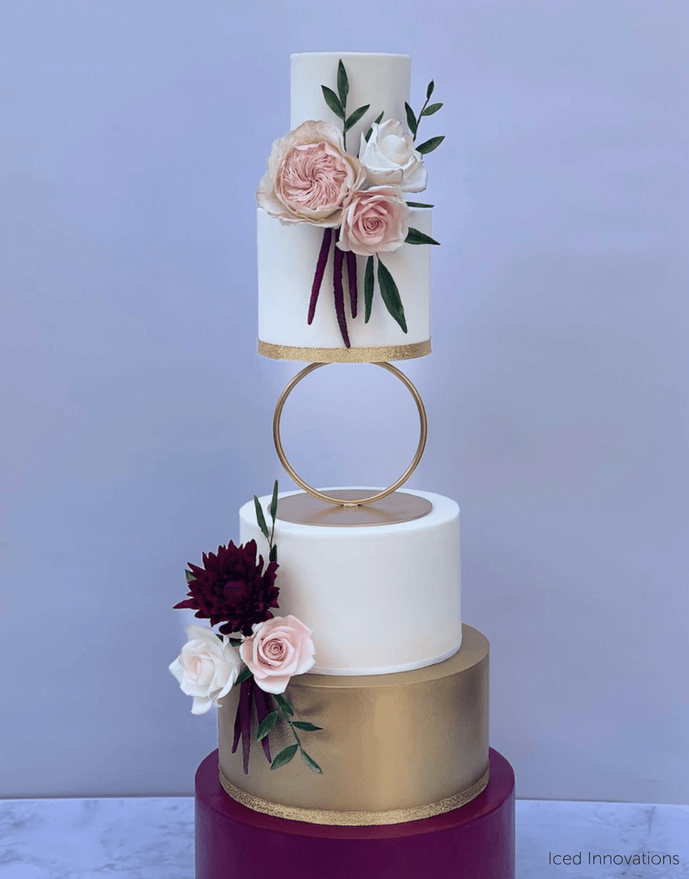 The Original Hoop Tier Cake Separator | Prop Options