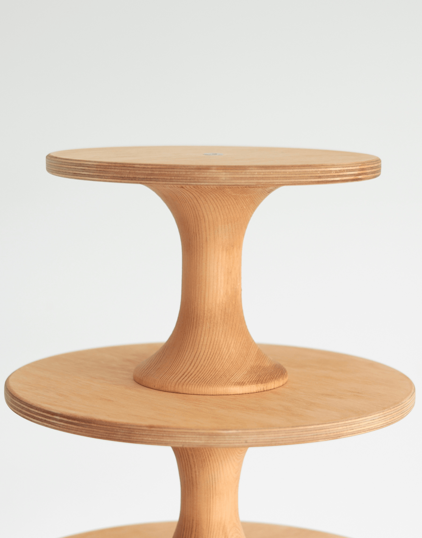 Deluxe Adjustable Scandinavian Birch Cupcake Stand | Prop Options
